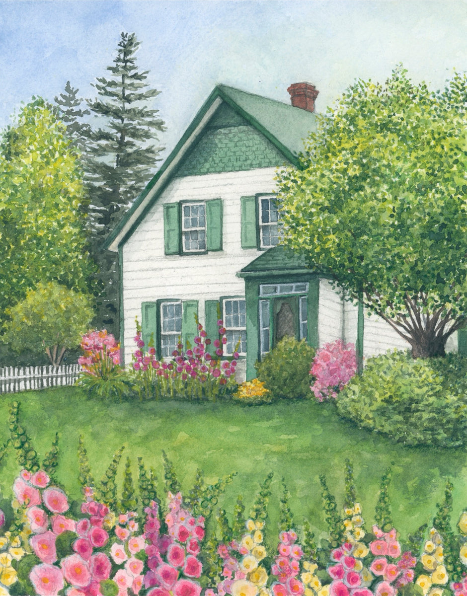 green gables || anne of green gables art print – see what i sea design