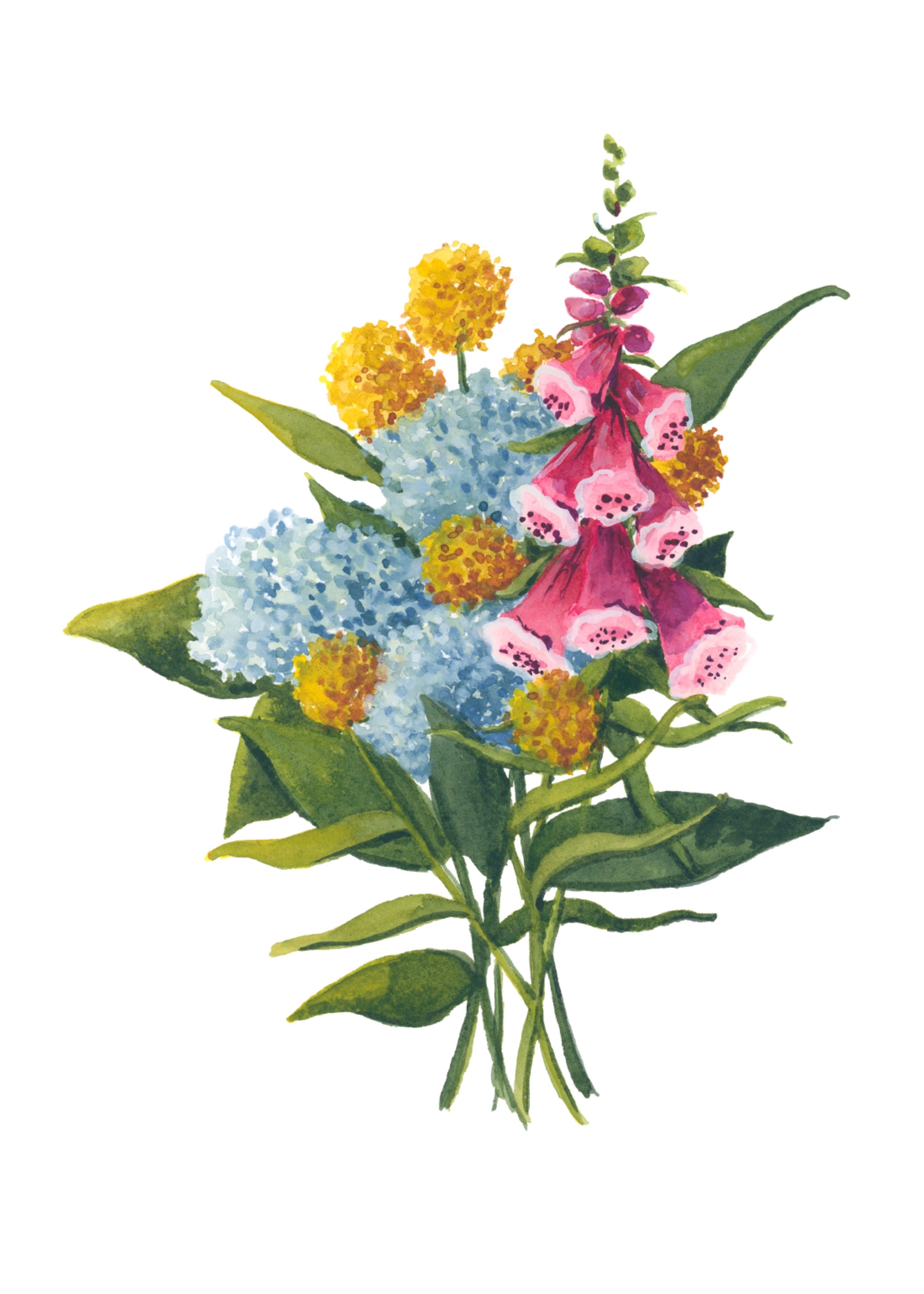 jess's flowers || art print – see what i sea design