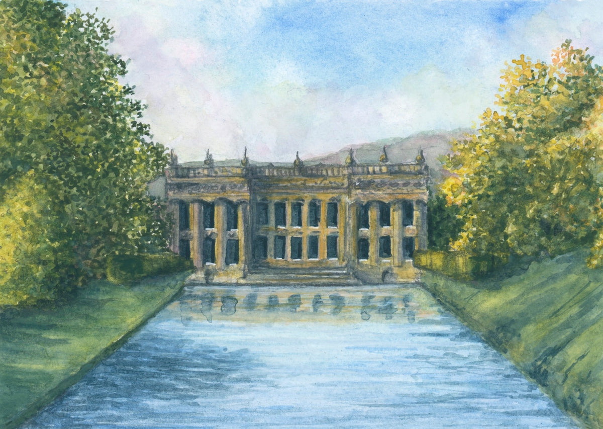 pemberley || pride & prejudice art print – see what i sea design